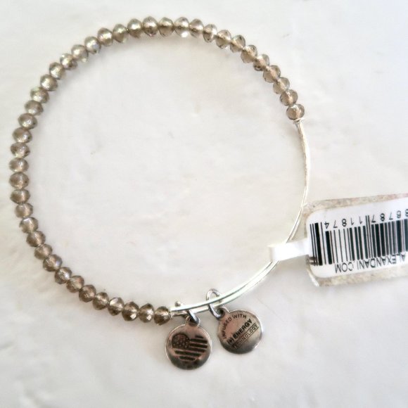 Alex and Ani | Jewelry | Alex And Ani Iridescent Beaded Bangle Nwt | Poshmark